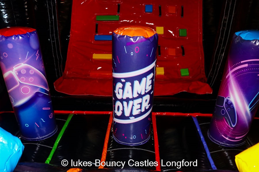 Gamer Obstacle Course - Hire in longford | lukes Bouncy Castles Longford